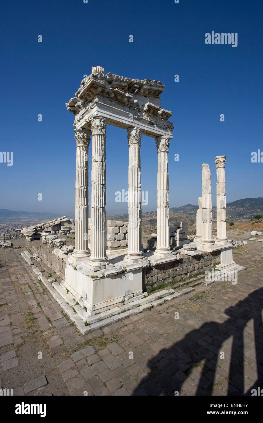 Turkey June 2008 Pergamon city Pergamum ancient city ancient site ...