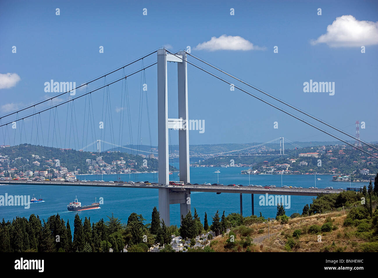Istanbul waterway bridges hi-res stock photography and images - Alamy