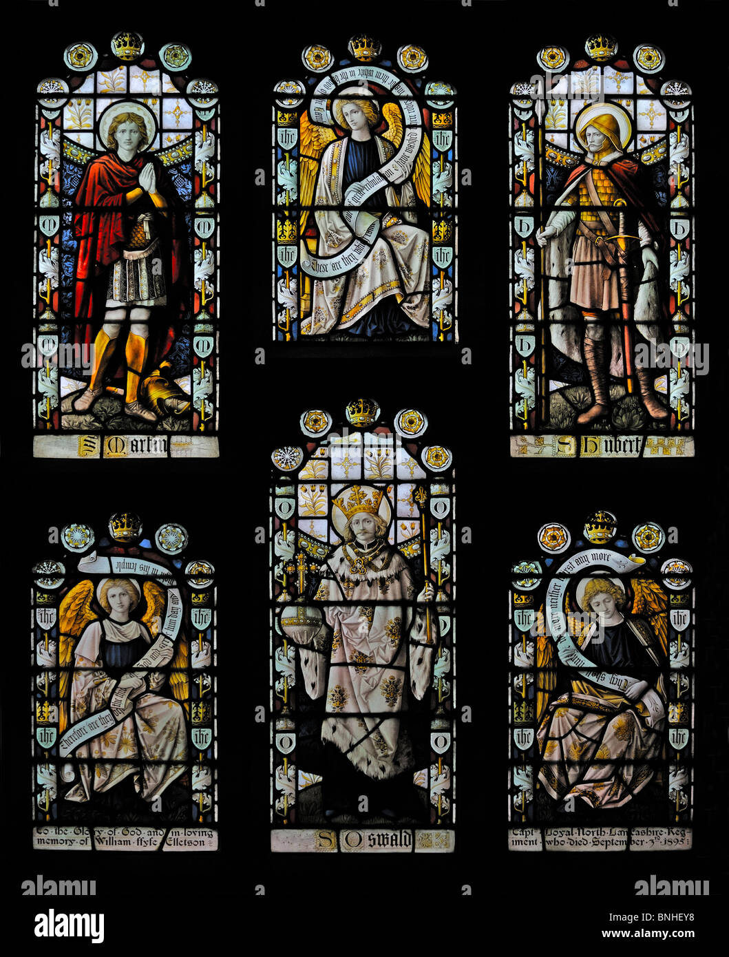 South aisle window. Church of Saint Oswald. Knott End, Preesall ...