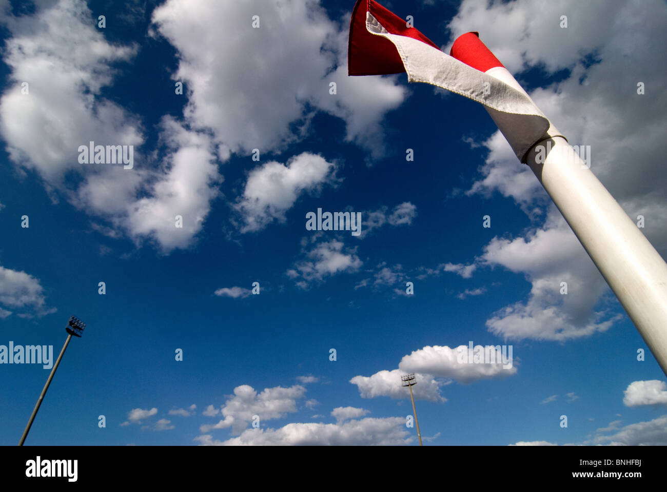 Corner flag and goal pitch hi-res stock photography and images - Alamy
