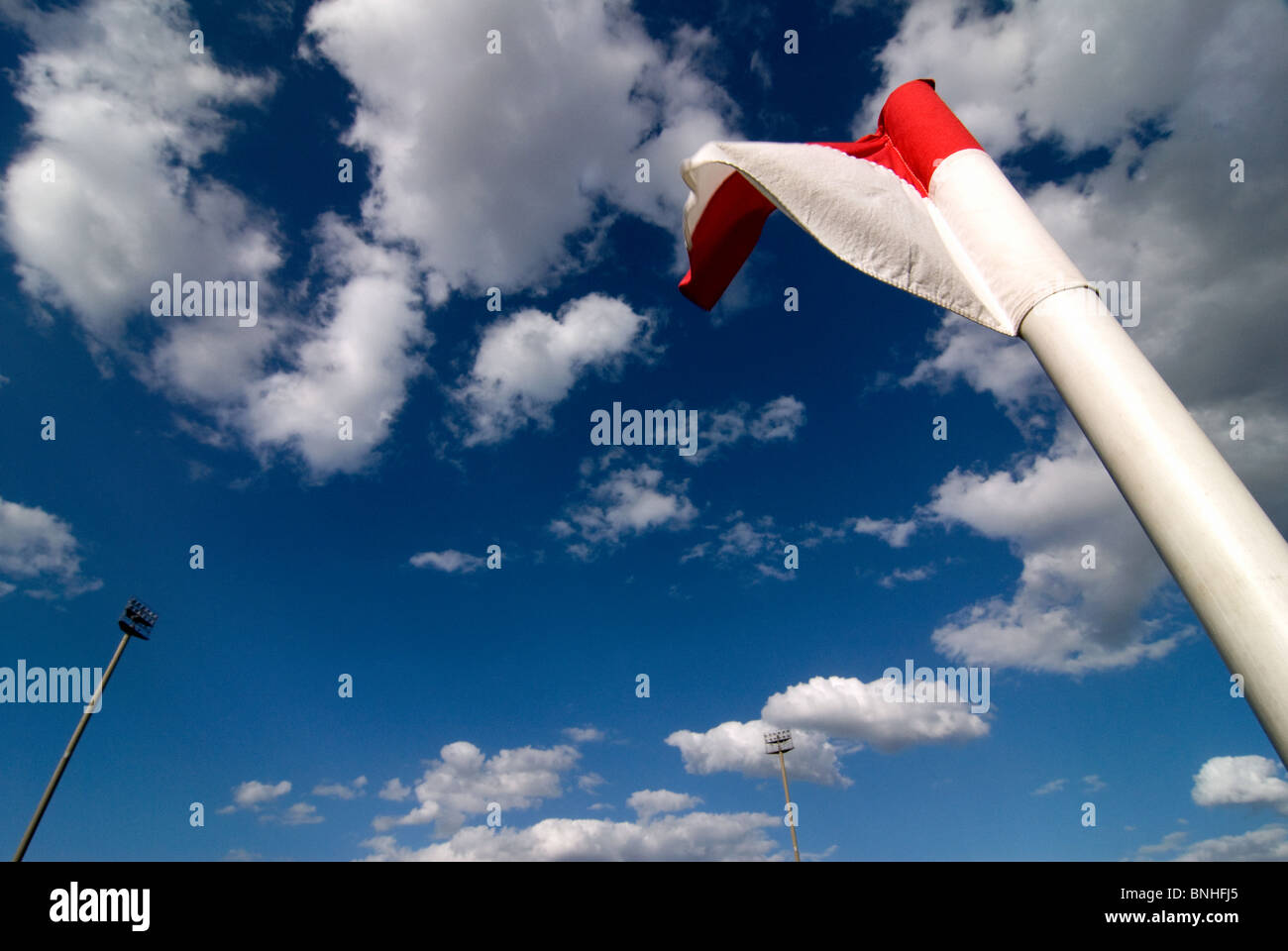 Soccer football corner flag hi-res stock photography and images - Alamy
