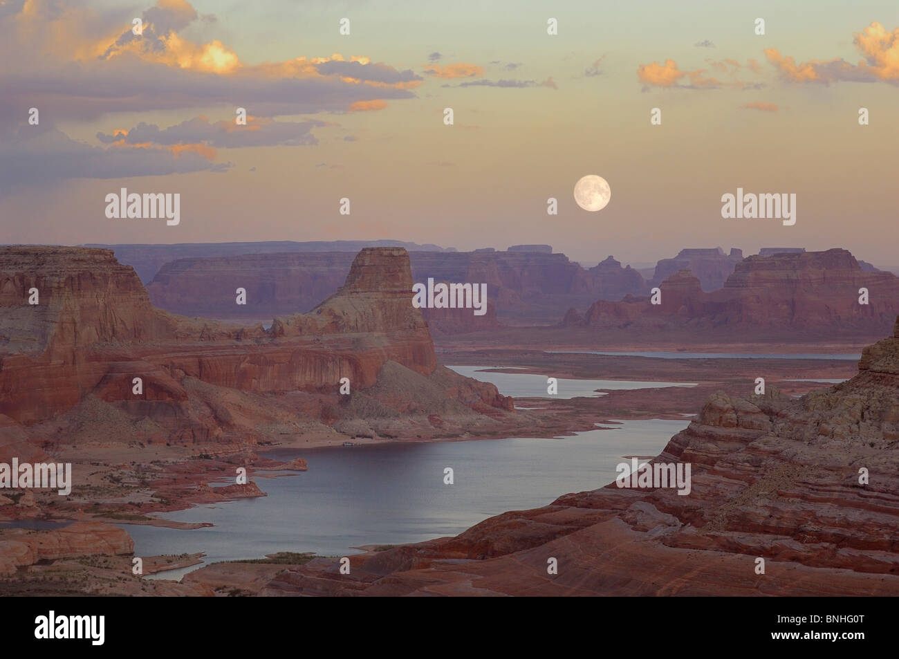 Usa Page Utah View From Alstrom Point Lake Powell Glen Canyon National ...