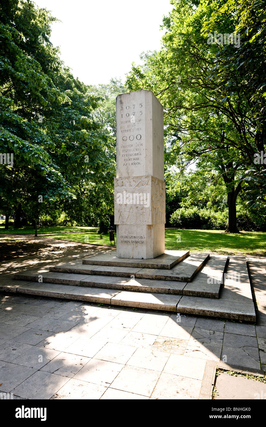 Memorial column to celebrate the 900th anniversary of the first written ...