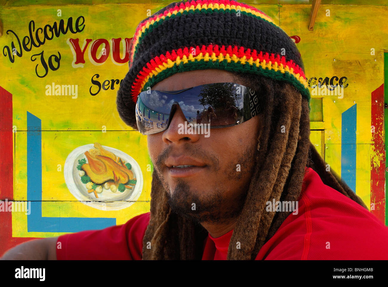 Dreadlock Rasta Hat