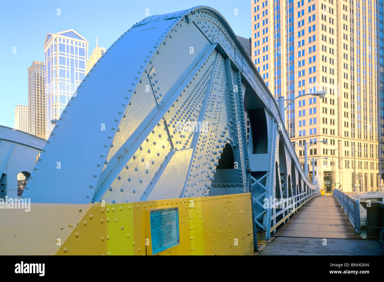 USA United States of America Illinois Chicago city skyscrapers ...