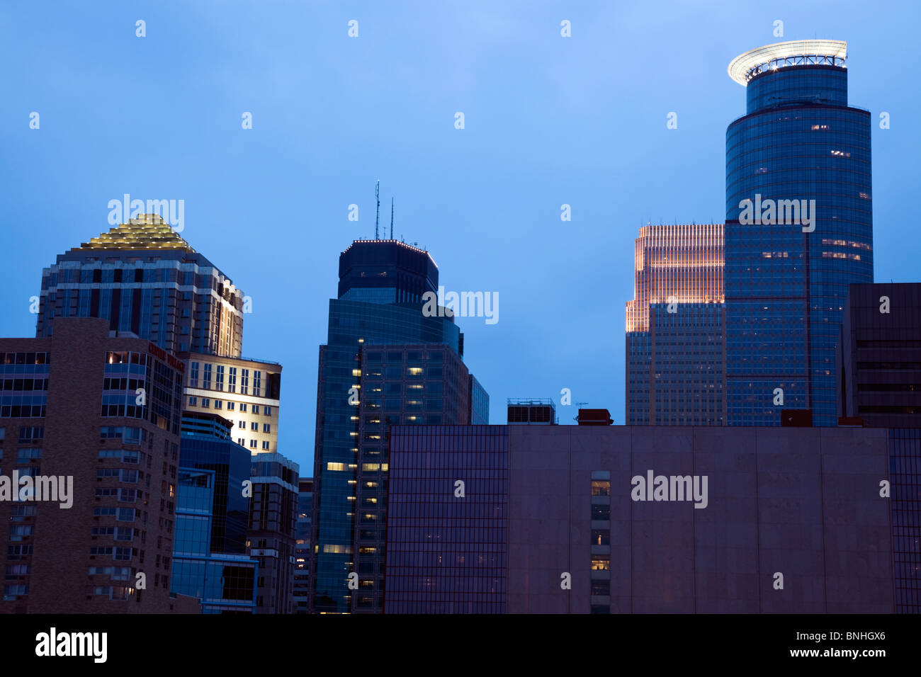 Modern Buildings in Minneapolis, Minnesota Stock Photo - Alamy