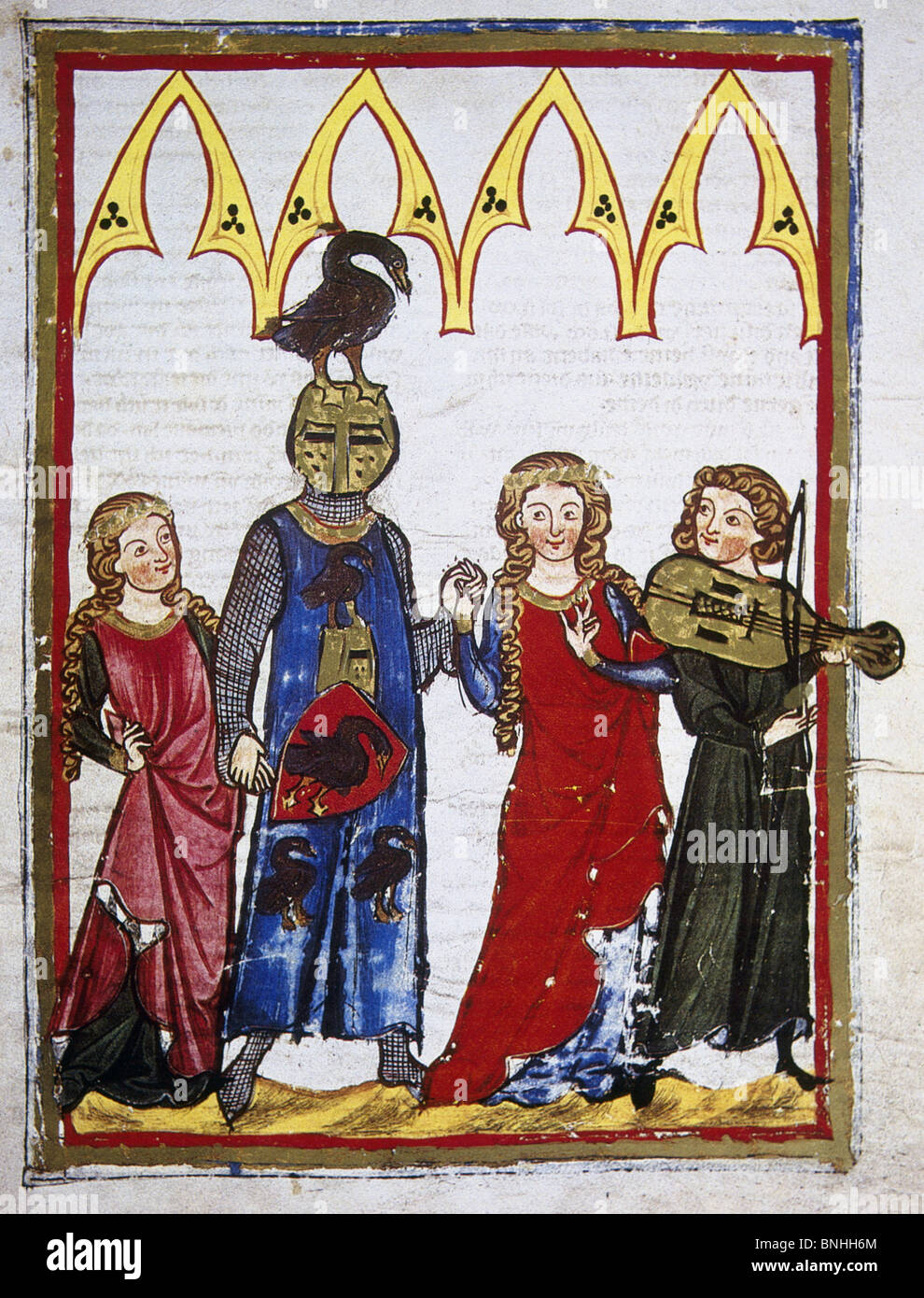 Codex manesse schwangau hi-res stock photography and images - Alamy