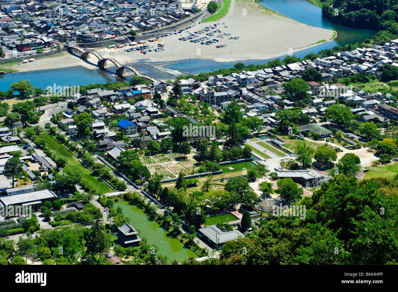 Japan Kikko Park Iwakuni city Yamaguchi Prefecture Honshu island Asia ...