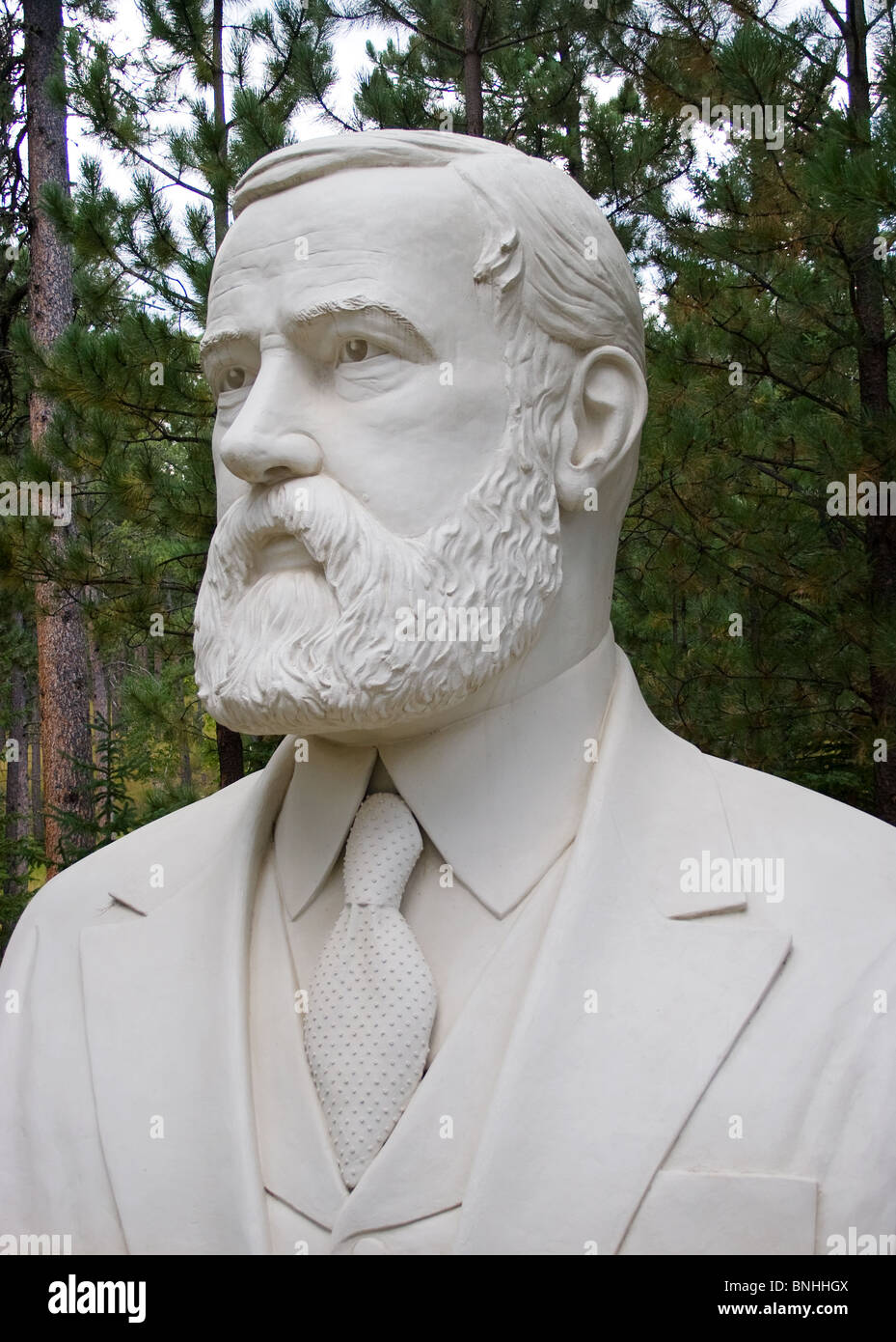 Benjamin harrison statue hi-res stock photography and images - Alamy