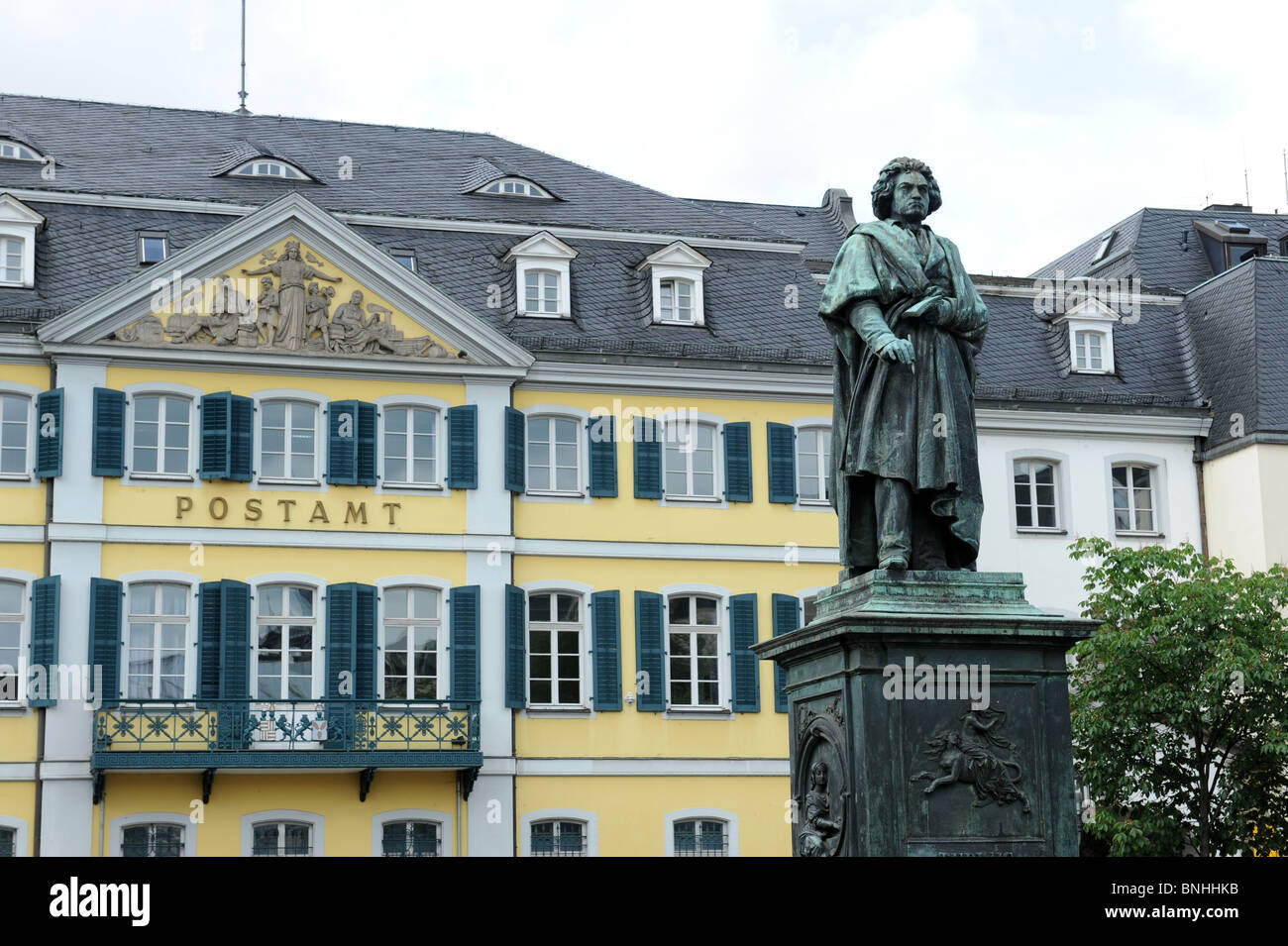 Bonn statue of Ludwig Van Beethoven Germany Deutschland Europe Stock ...