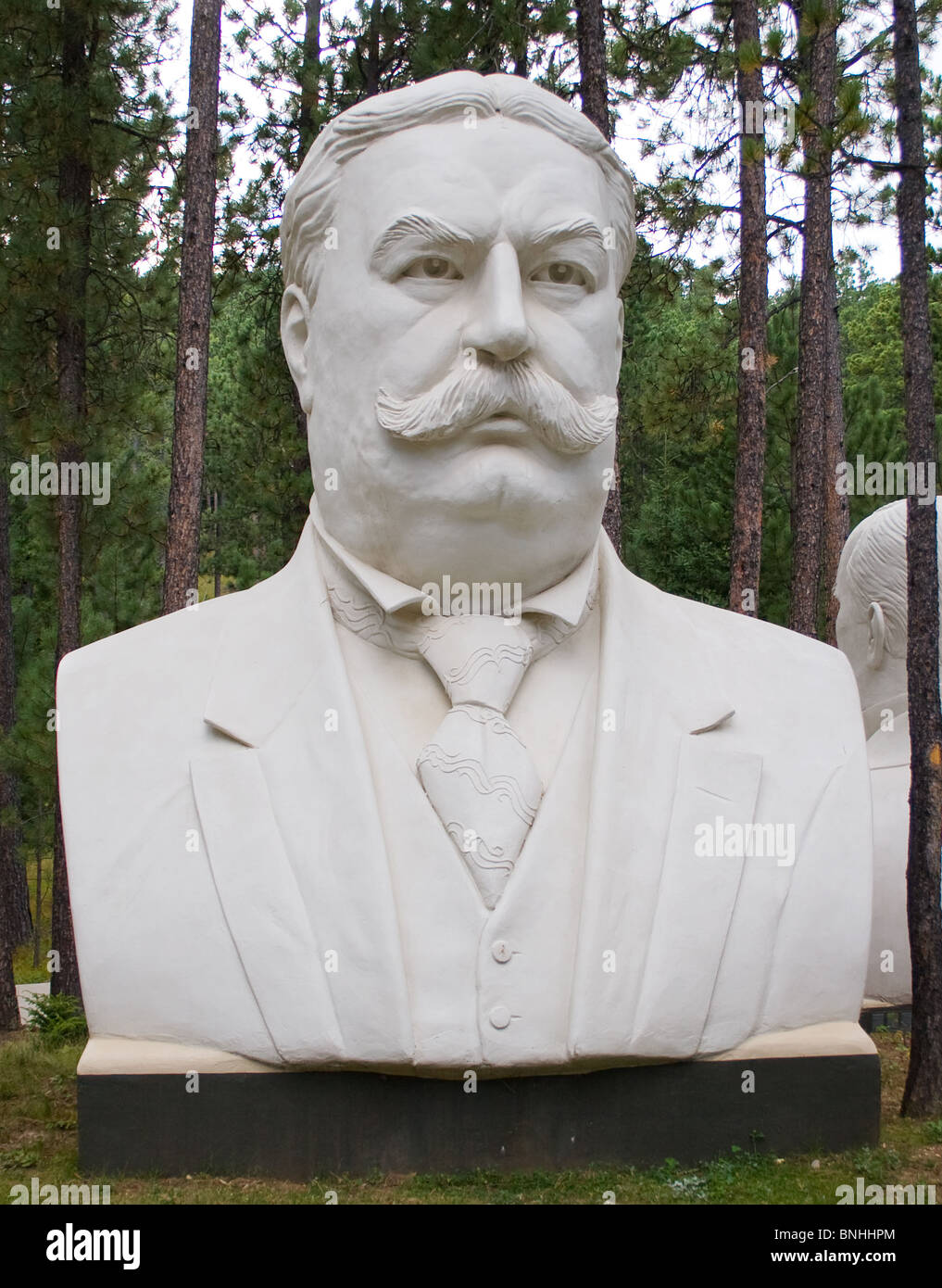 William H. Taft bust by sculptor David Adickes at Presidents Park in ...