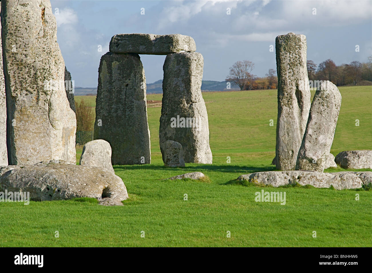 Views of the monolithic stone slabs of Stonehenge Stock Photo - Alamy