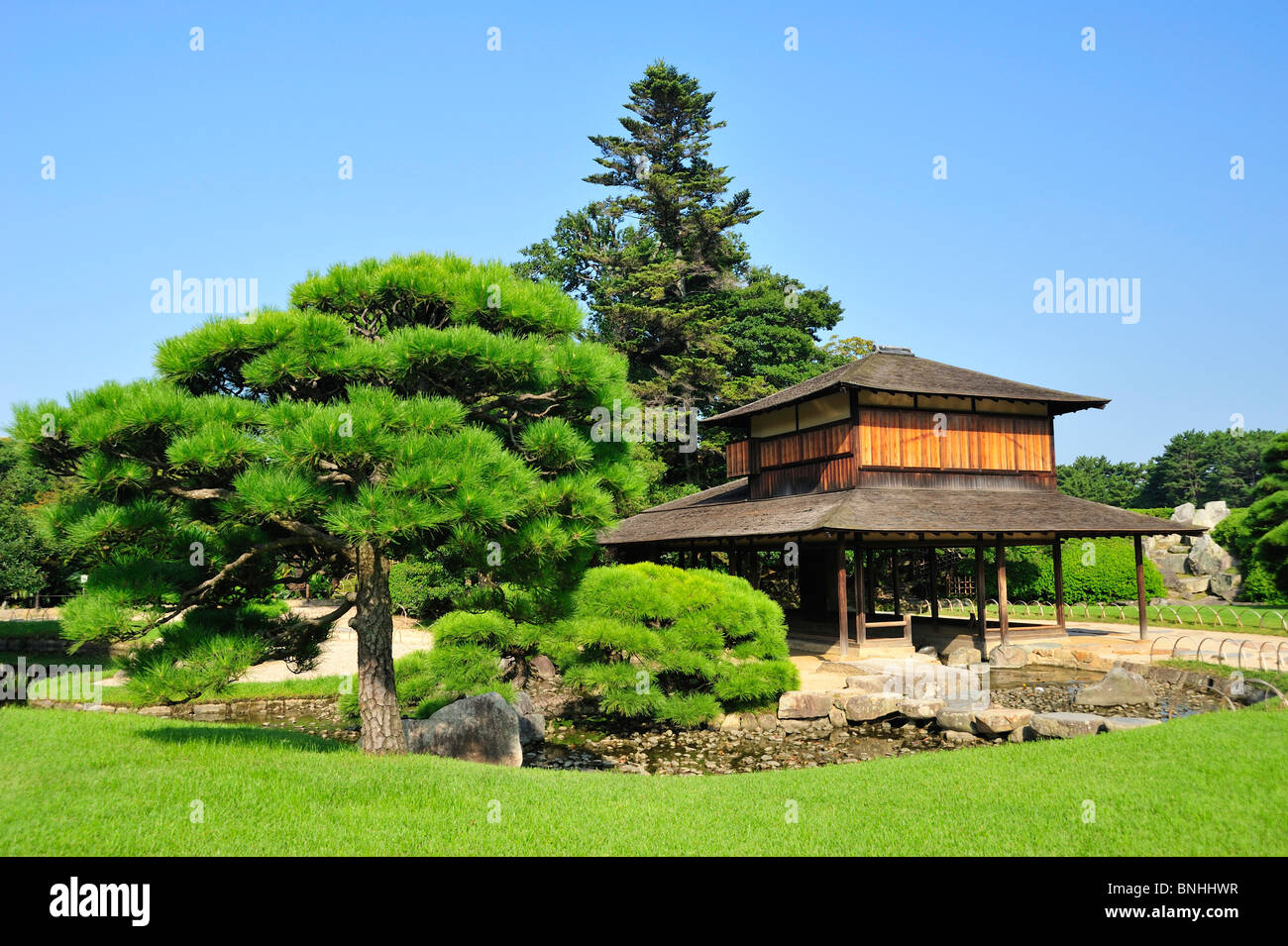 Japan Koraku-En Japanese Garden Okayama Okayama Prefecture Asia ...