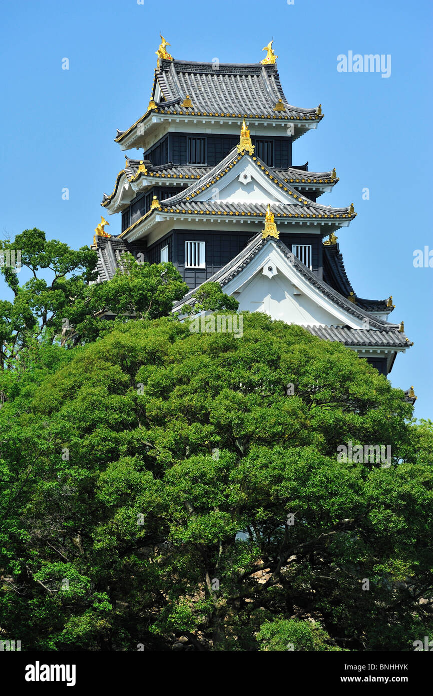 Japan Okayama Castle Castle Okayama Okayama Prefecture Architecture ...