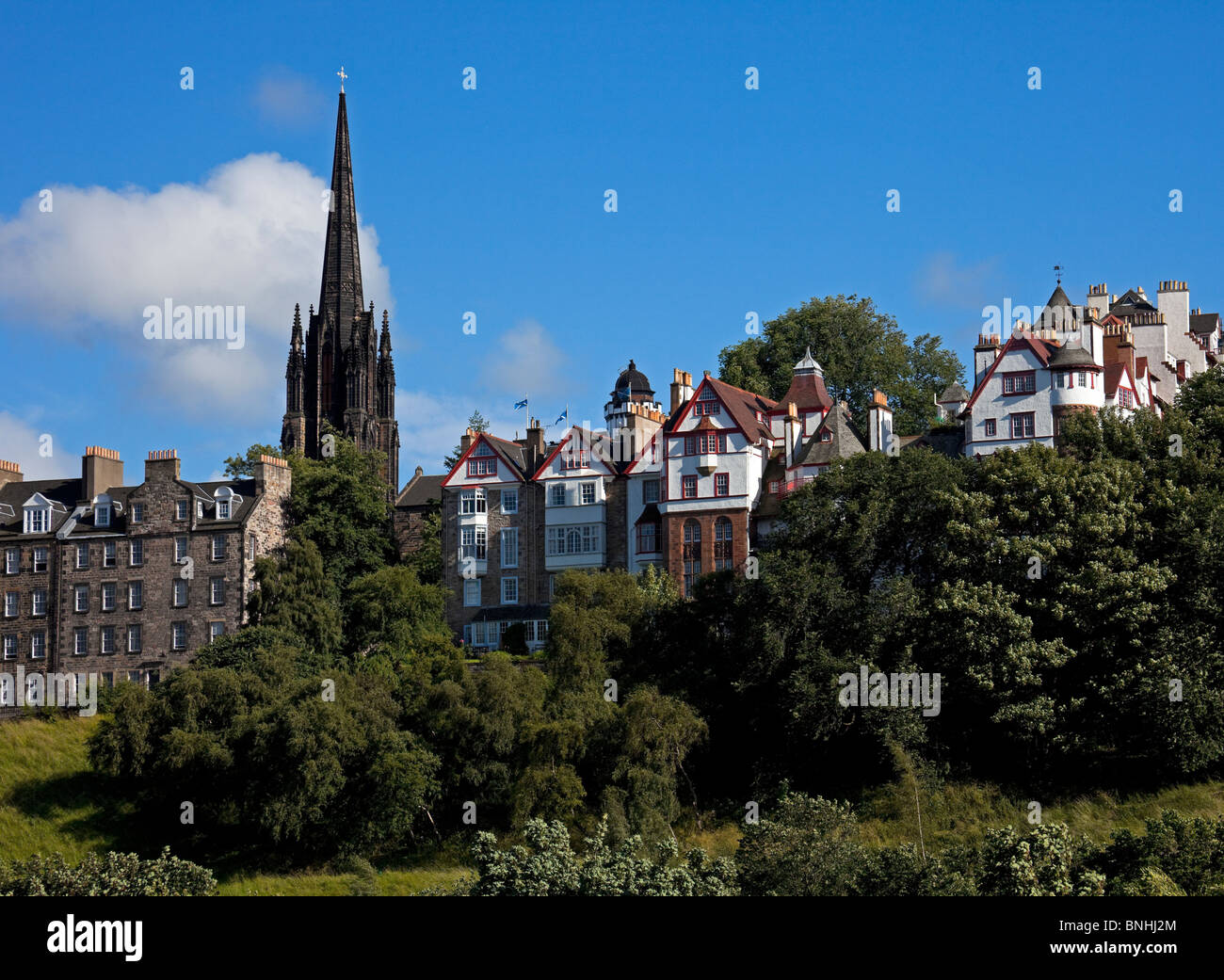 Ramsay gardens edinburgh hi-res stock photography and images - Alamy