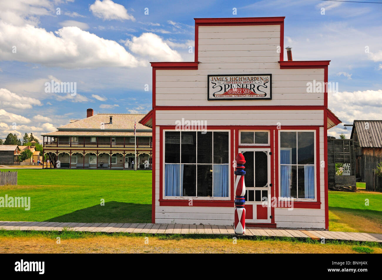 Canada Fort Steele Heritage Town British Columbia Gold rush boom town ...