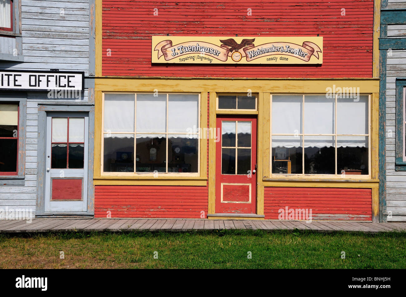 Canada Fort Steele Heritage Town British Columbia Gold rush boom town ...