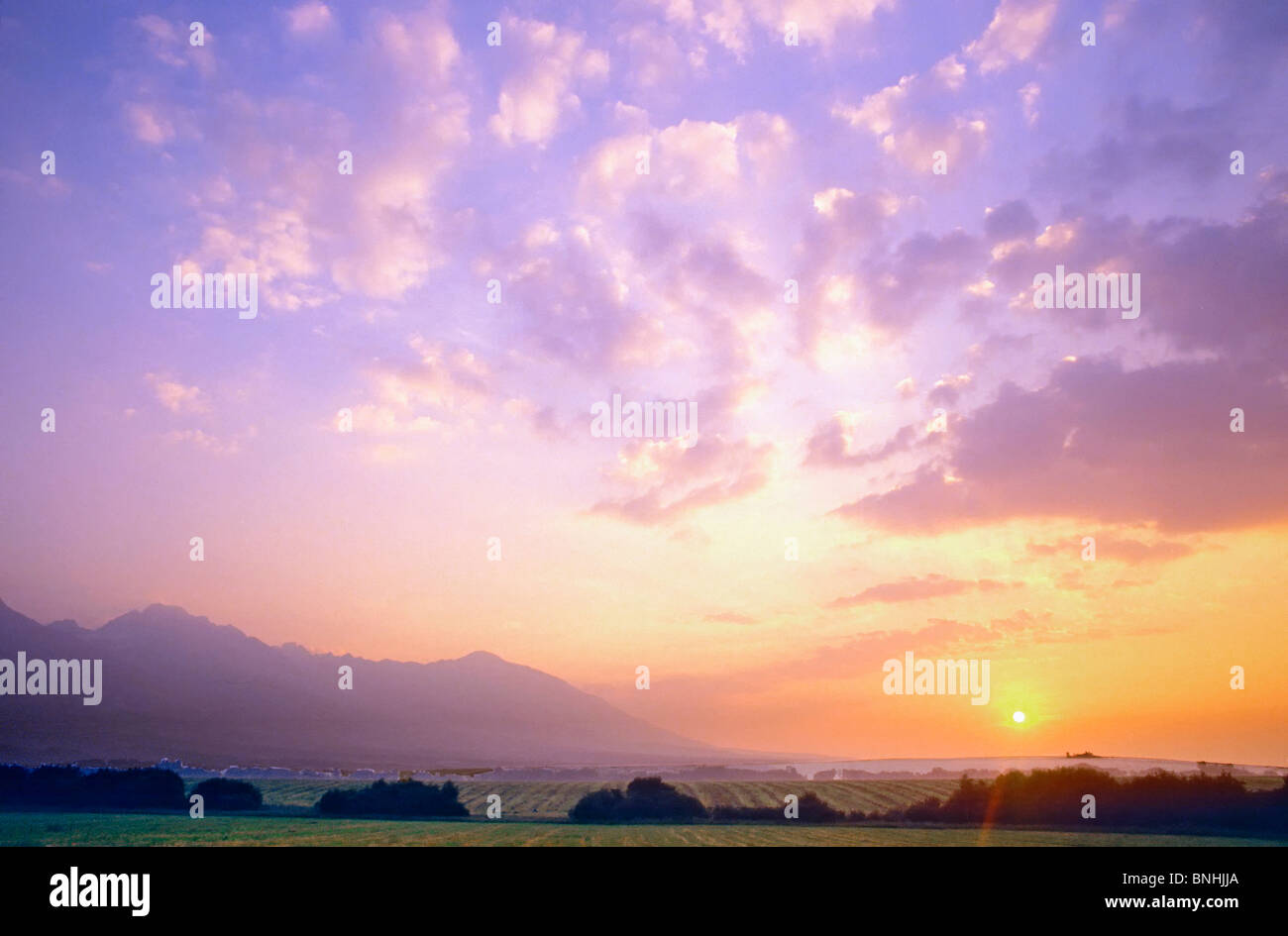 Slovakia Lower Tatra Mountains Agriculture Carpathian Country ...