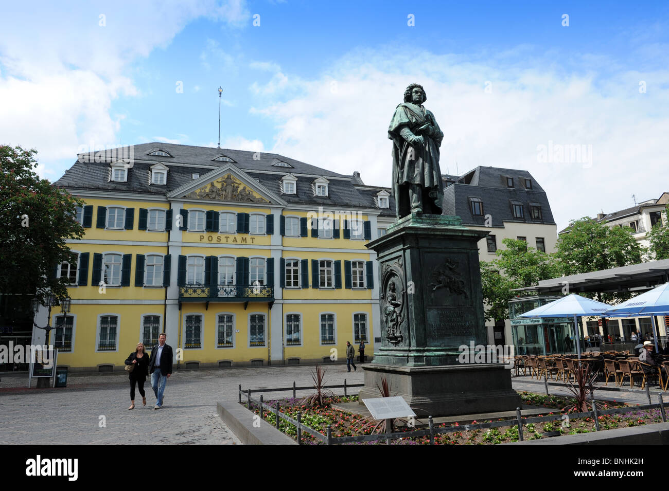 Bonn statue of Ludwig Van Beethoven Germany Deutschland Europe Stock ...