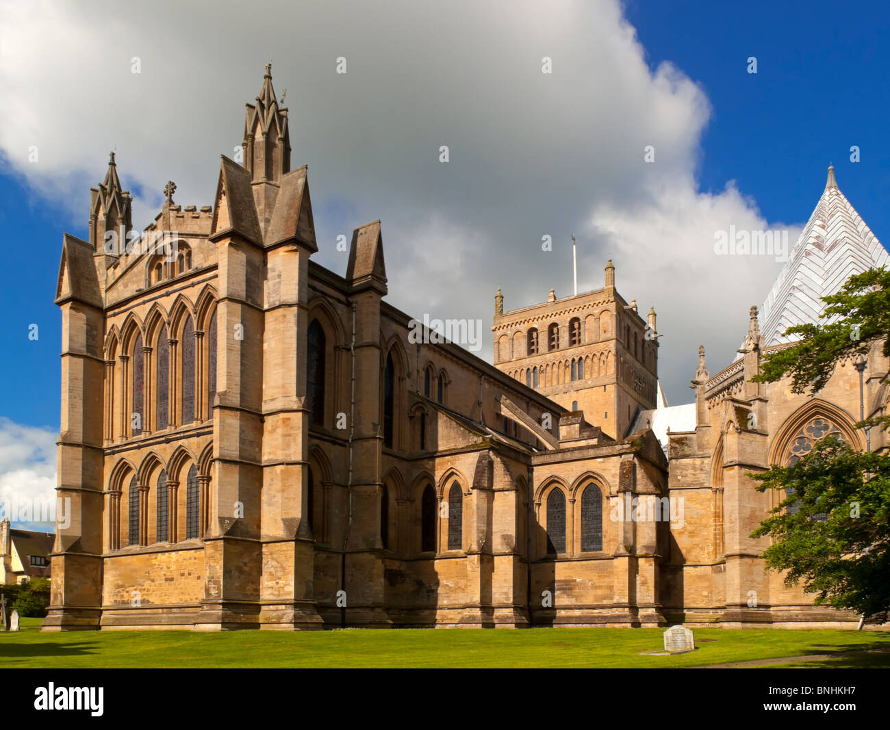Southwell Minster a cathedral in Nottinghamshire England UK and a fine ...