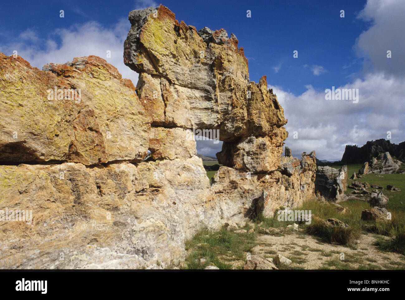 Madagascar Isalo National park window hole rock formation nature ...