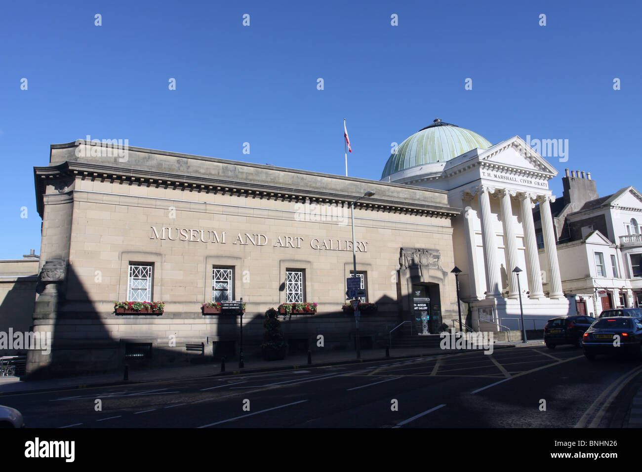 exterior of Perth Museum and Art Gallery Scotland July 2010 Stock Photo ...