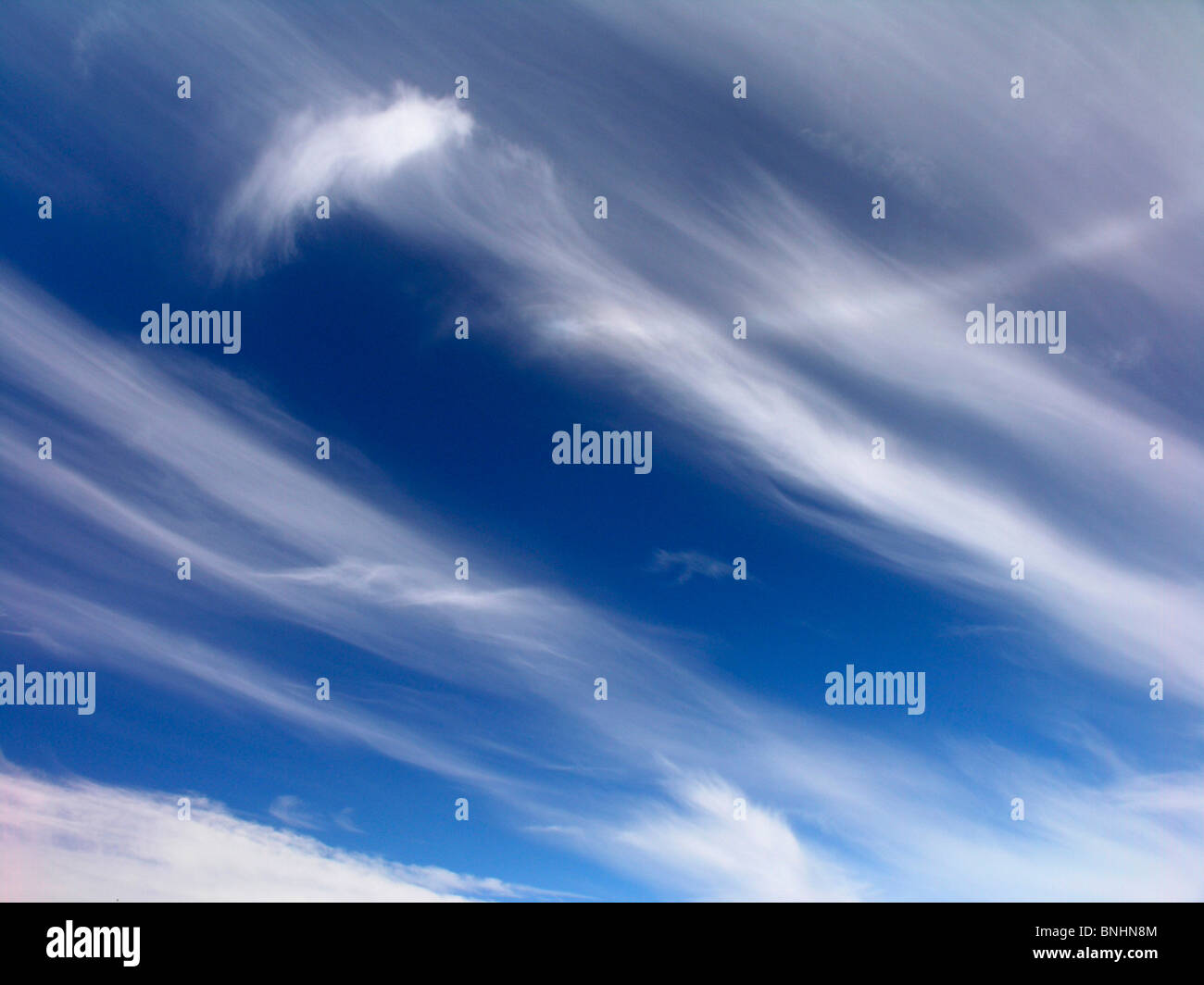 Jet stream wind cirrus cloud hi-res stock photography and images - Alamy