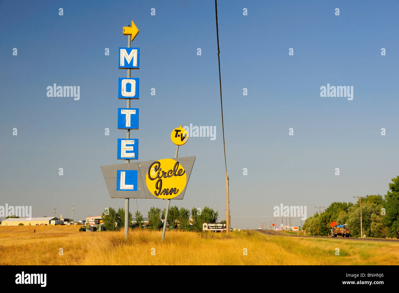 USA Circle Motel Sign Havre Montana rural village small town signs ...