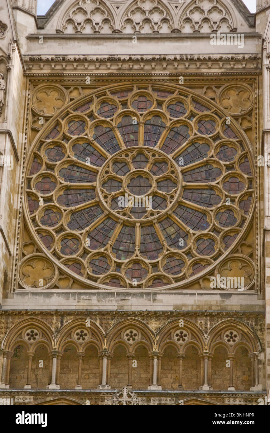 Rose window ,House's of Parliament Lndon Stock Photo - Alamy