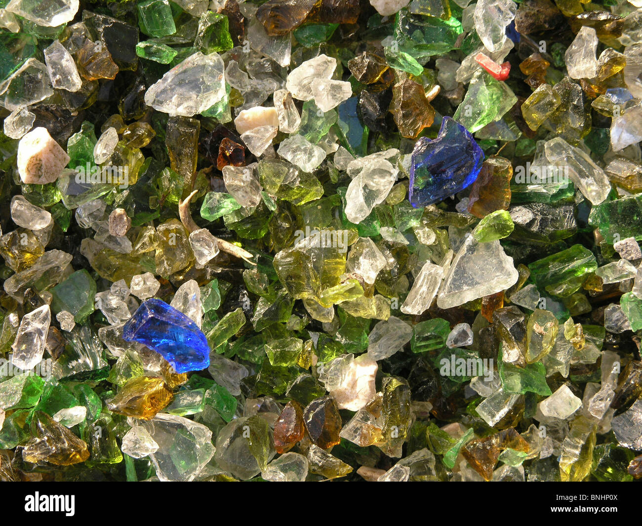Cullet glass colors colorful colourful detail closeup close-up ...