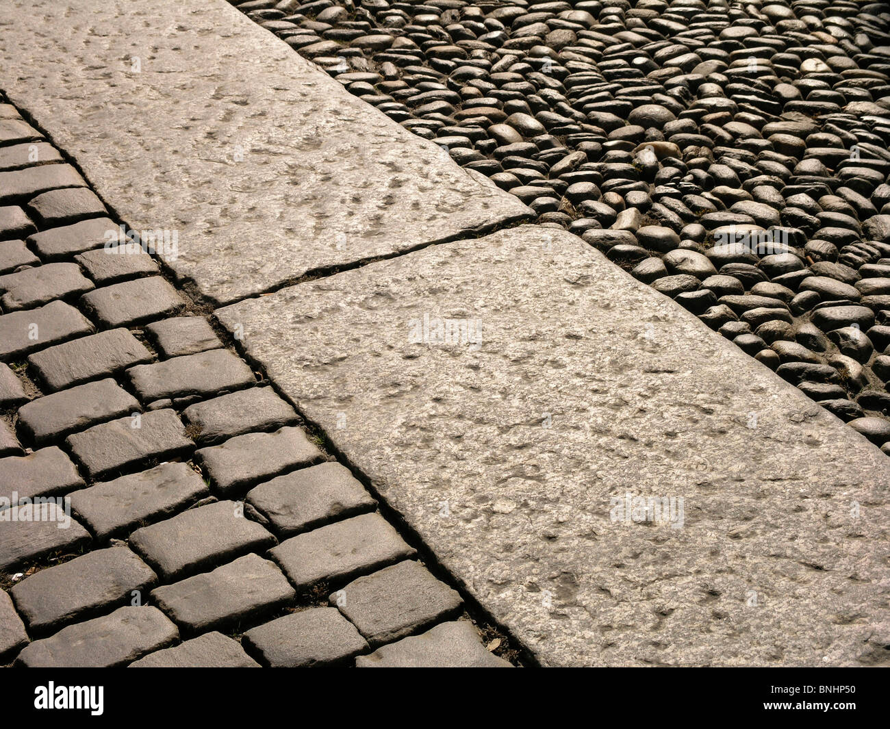 Switzerland street square road pavement ground stones cobblestones ...