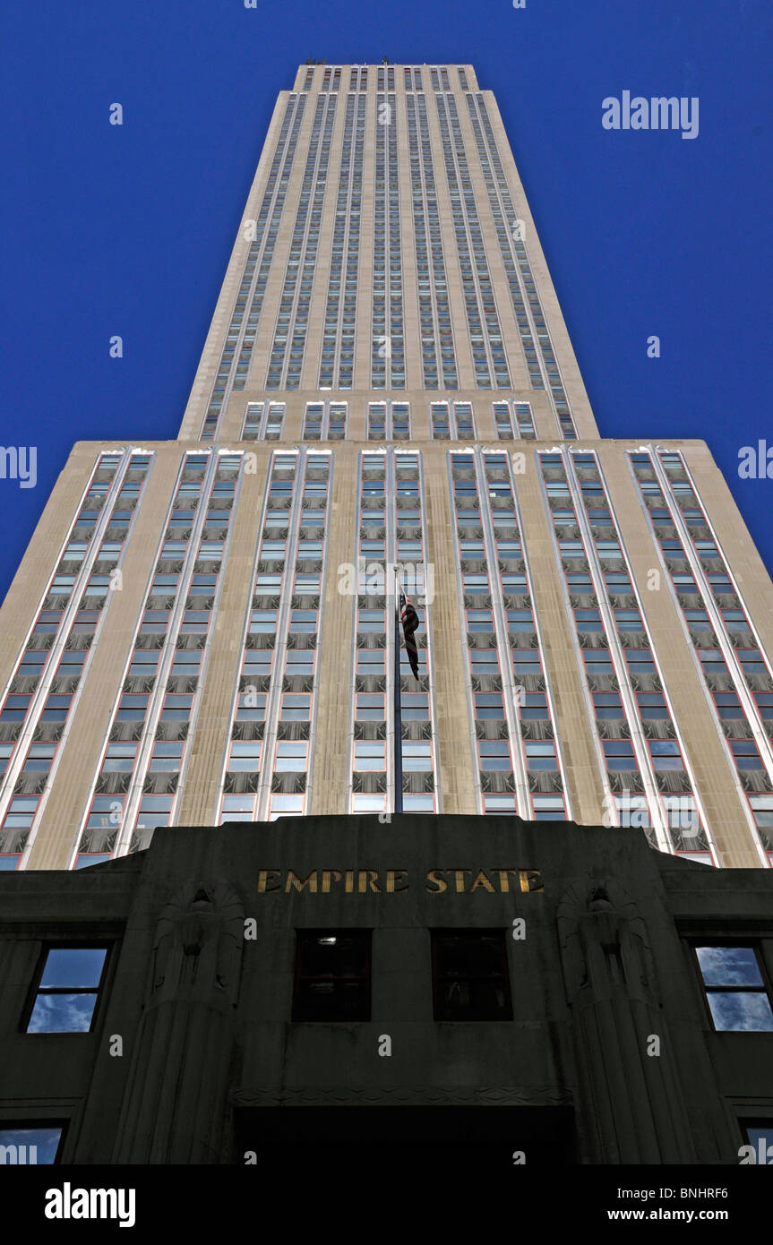 Empire State Building Manhattan New York City USA High-rise building ...