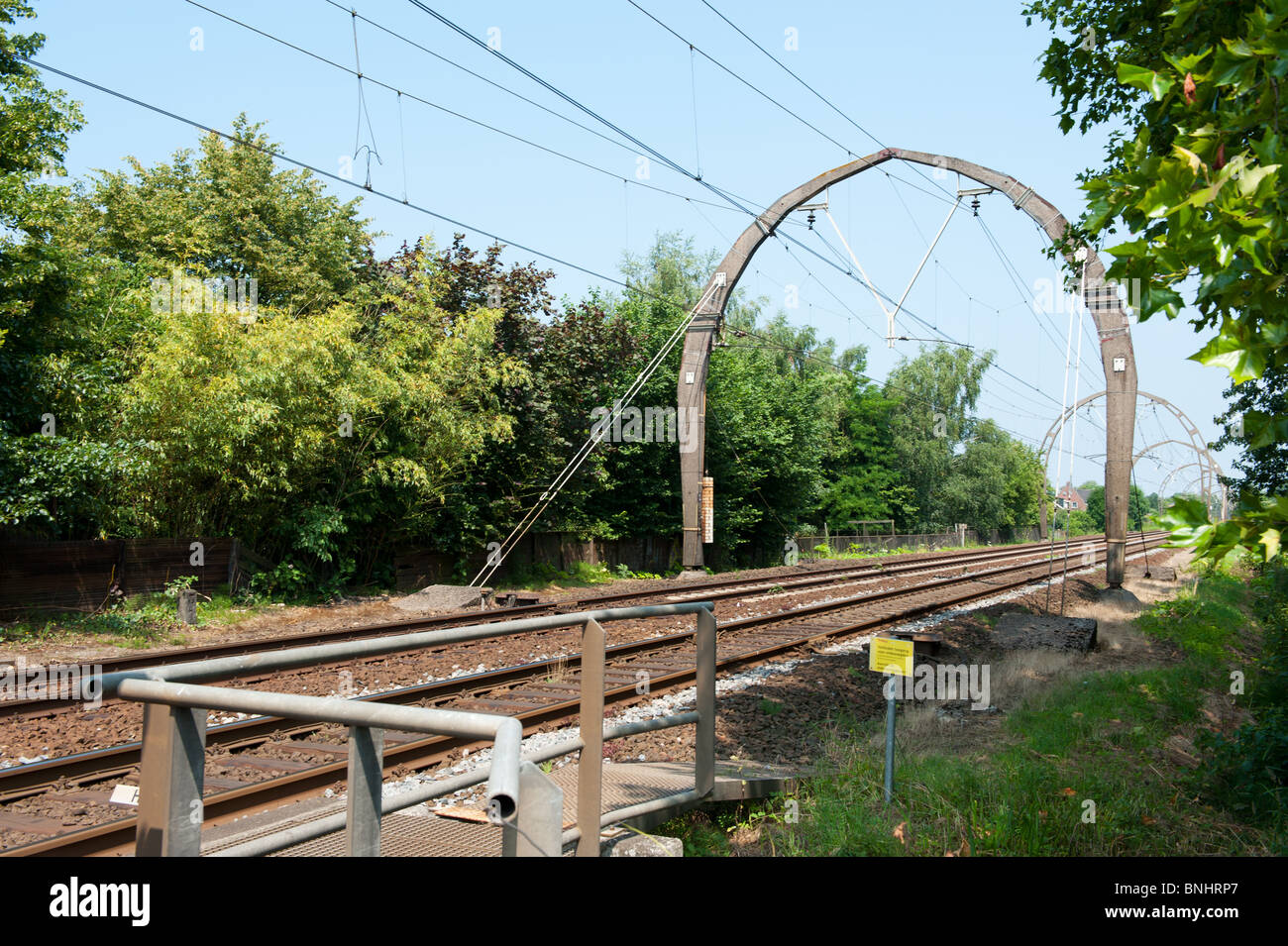 train in landscape Stock Photo - Alamy