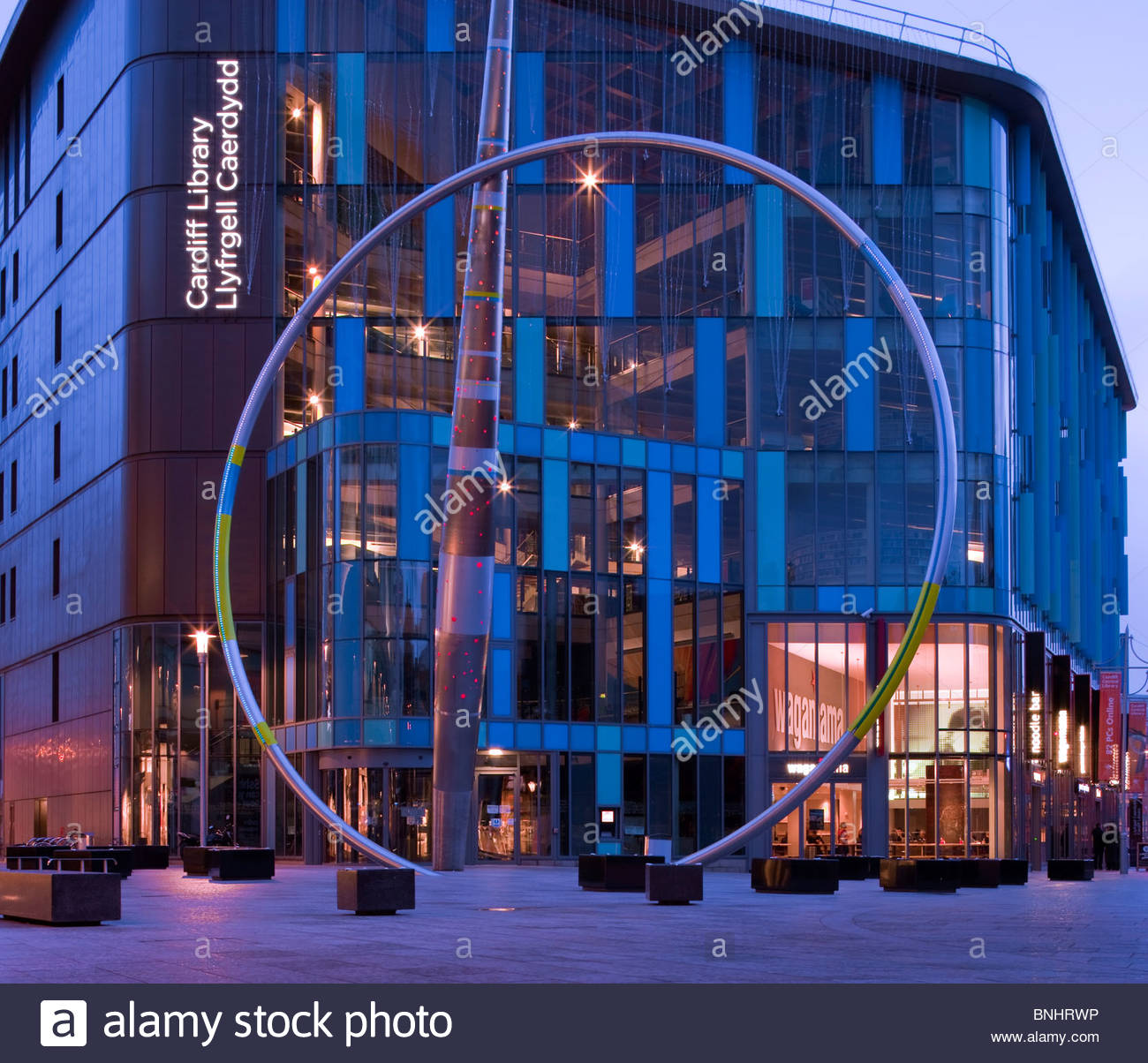 Cardiff Central Library Stock Photos & Cardiff Central Library Stock ...