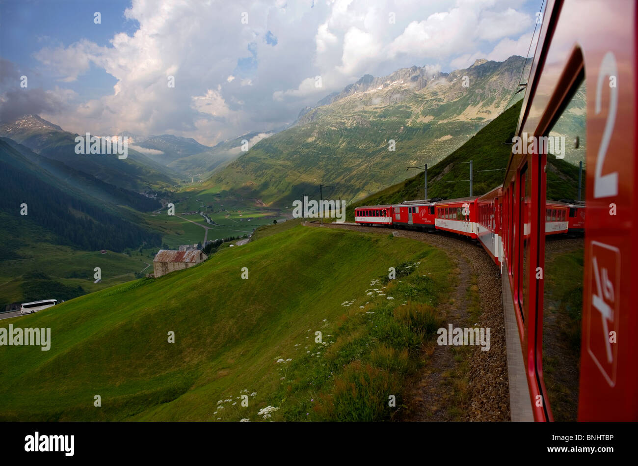 Matterhorn gotthard bahn hi-res stock photography and images - Alamy
