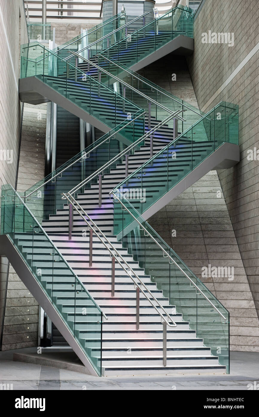Zig Zag Staircase Liverpool One Shopping Mall Complex Liverpool England ...