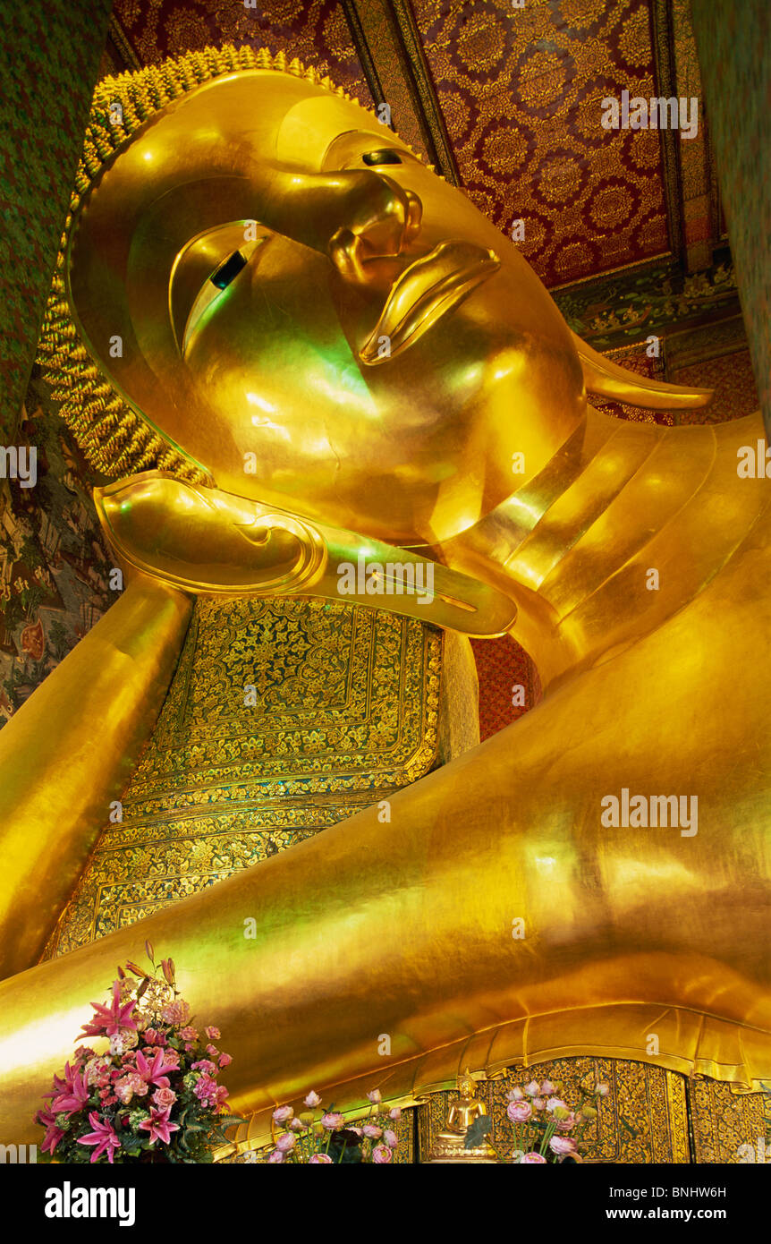 Asia Thailand Bangkok Wat Po Wat Poh Temple Temples Thai Temple ...