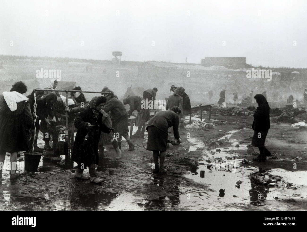 World War II Bergen-Belsen concentration camp Holocaust Germany April ...