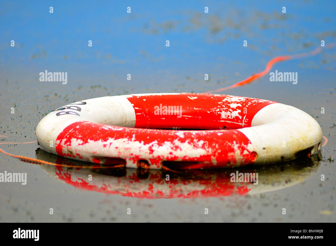Life safety ring floating hi-res stock photography and images - Alamy