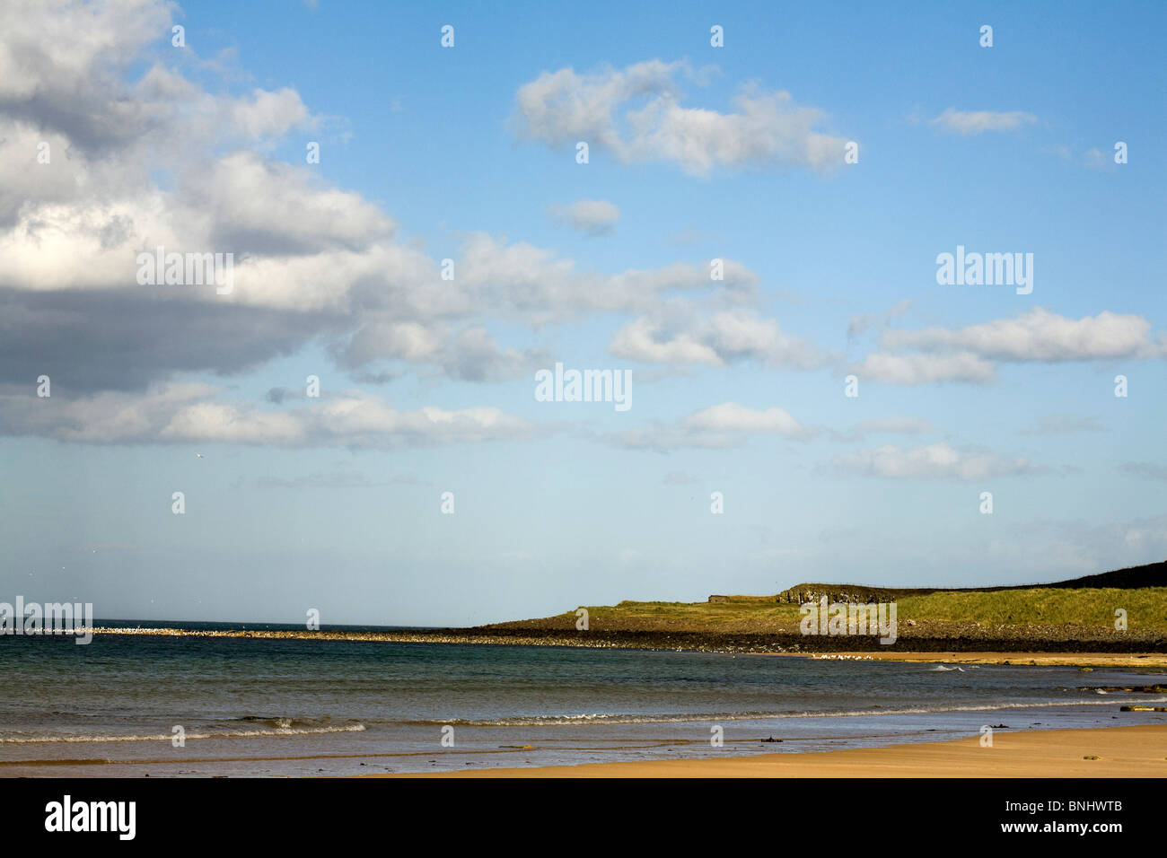 Embleton bay castle point hi-res stock photography and images - Alamy