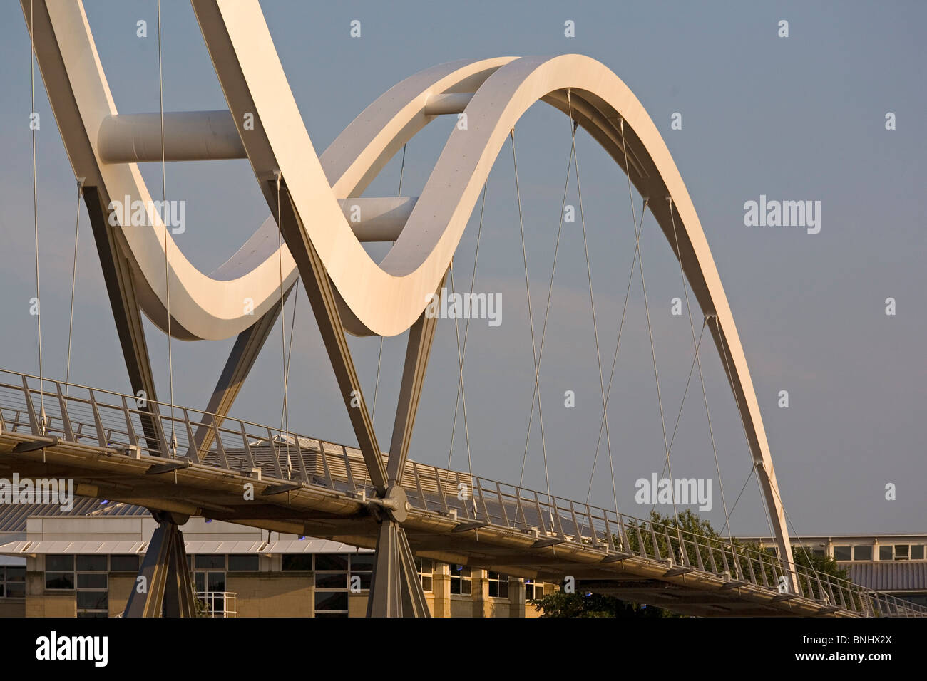 Infinity Bridge, Stockton-on-Tees, England Stock Photo - Alamy