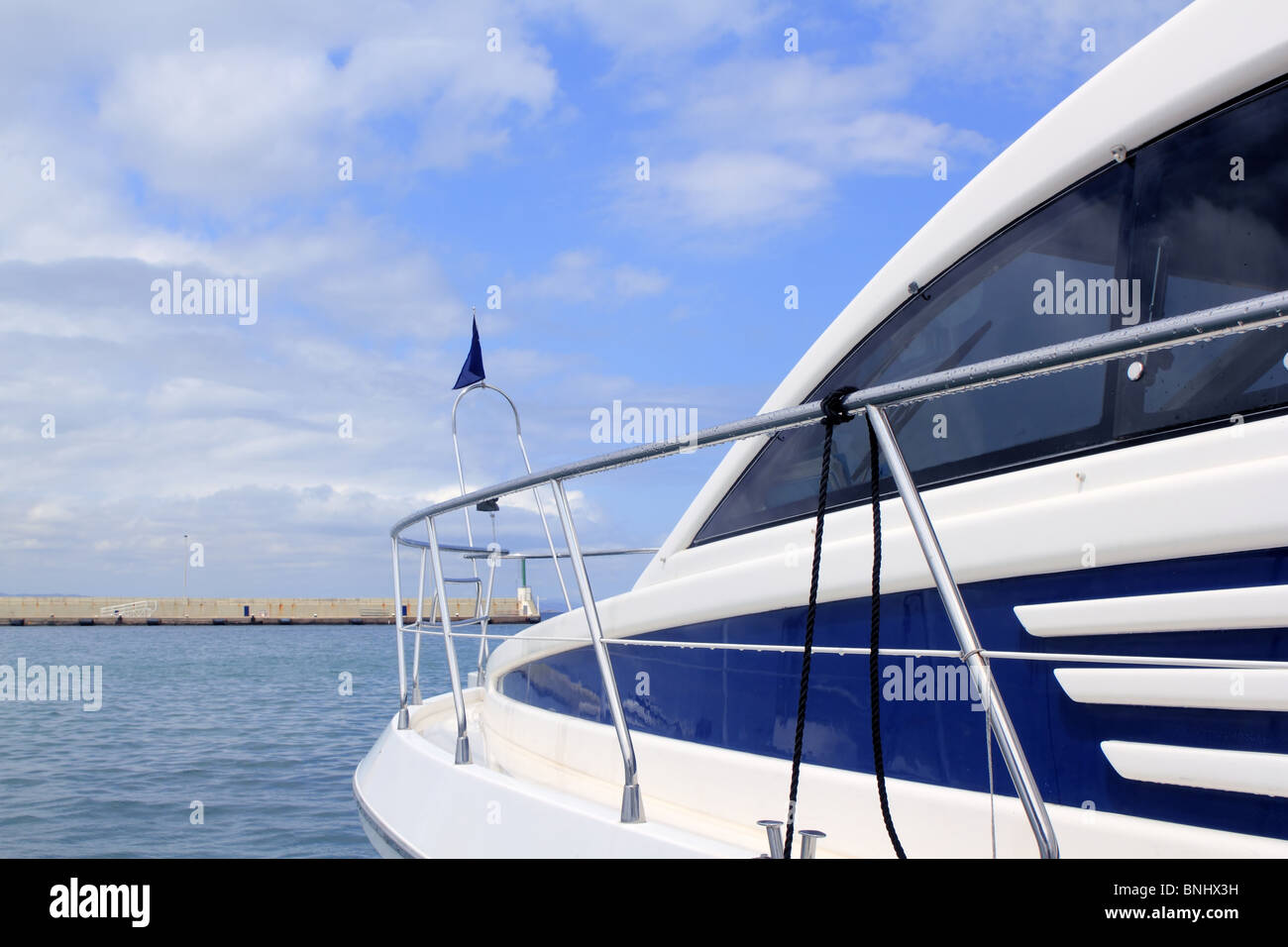 Yacht side view hi-res stock photography and images - Alamy