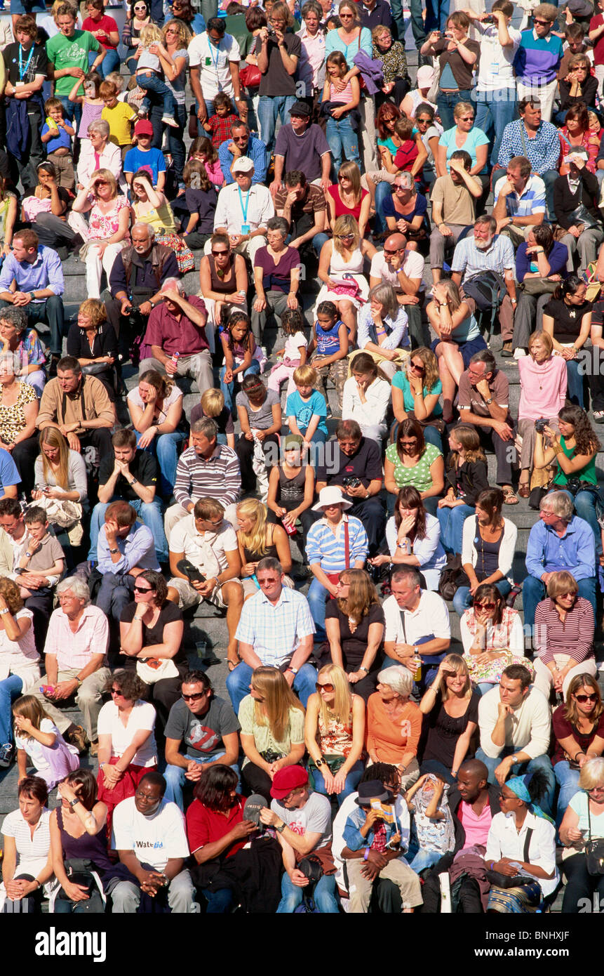 UK United Kingdom Great Britain Britain England London Southwark Crowds ...