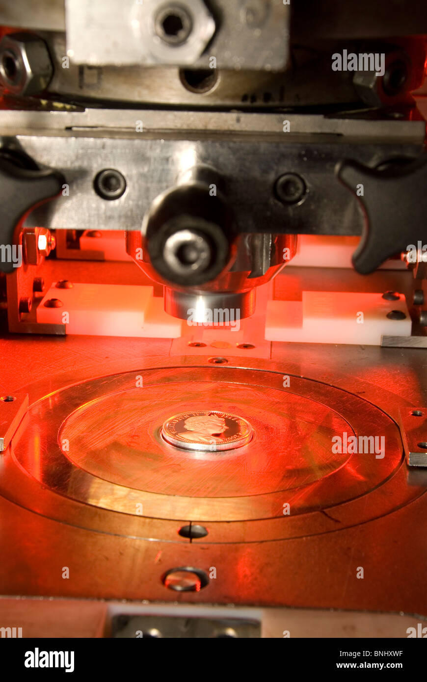 Coin Manufacturing High Resolution Stock Photography and Images - Alamy
