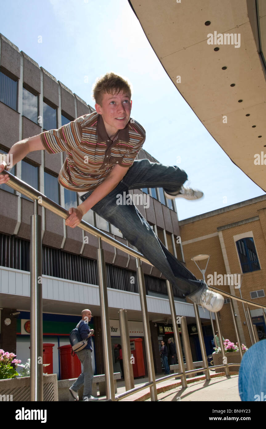 Youngster street town city urban young outside outdoors teenager model ...