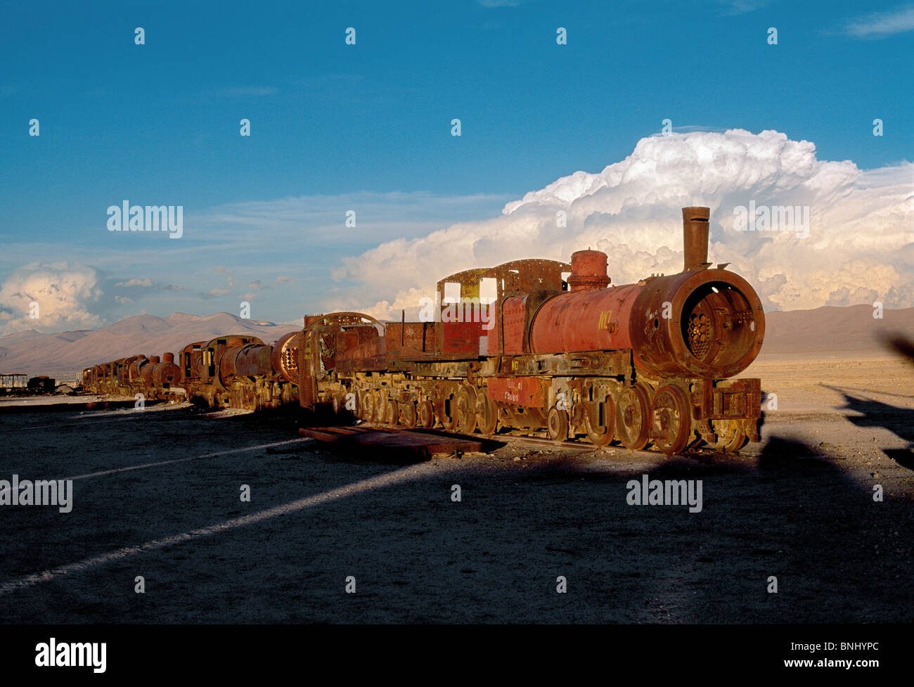 Bolivia Uyuni Train Locomotive Tourism Travel Scrap Metal Ruin Wreck ...