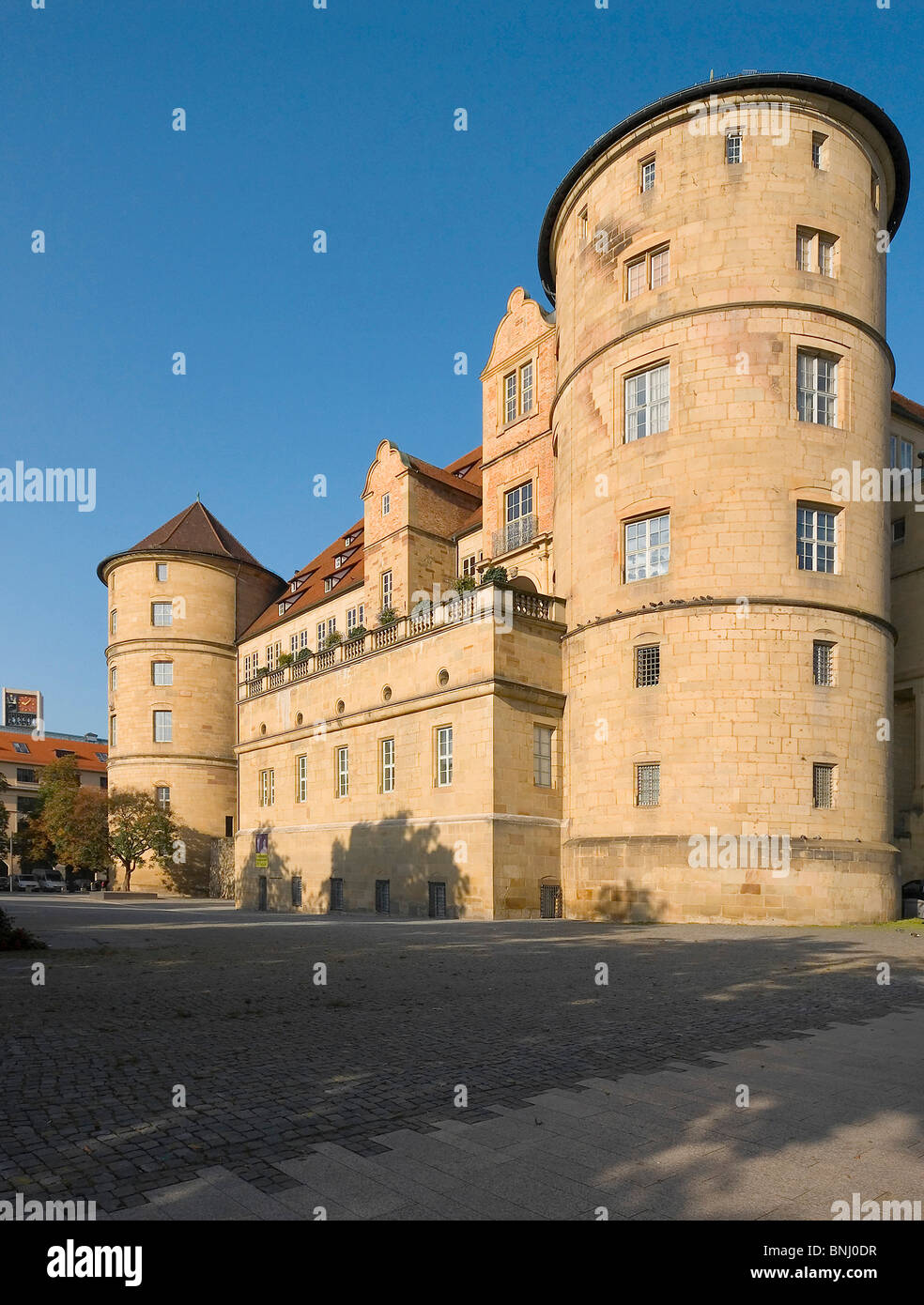 Stuttgart city Germany Baden-Wurttemberg classic castle Altes Schloss ... Stuttgart city Germany Baden-Wurttemberg classic castle Altes Schloss ...