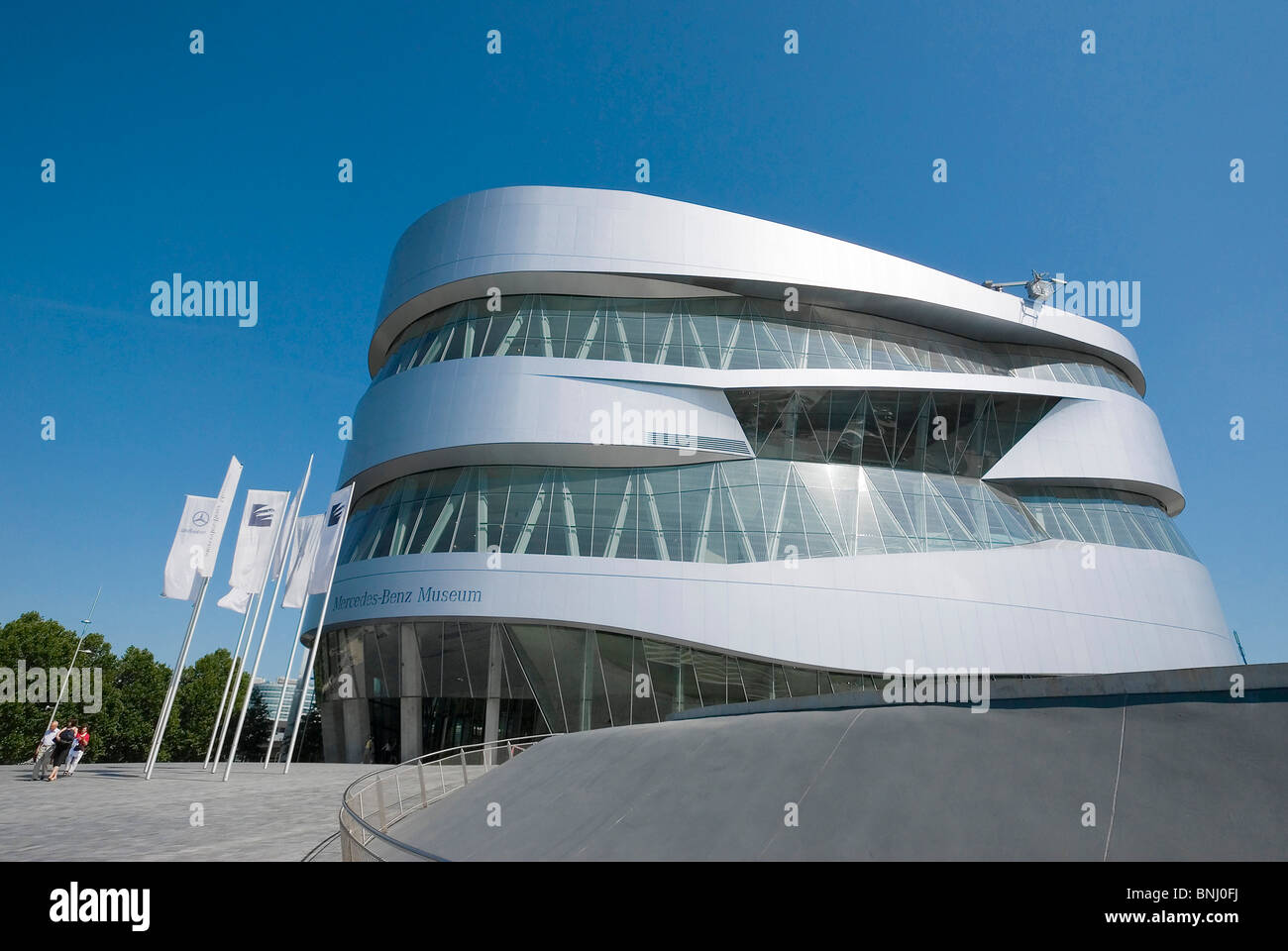 Stuttgart city Germany Baden-Wurttemberg museum Mercedes-Benz Daimler ...