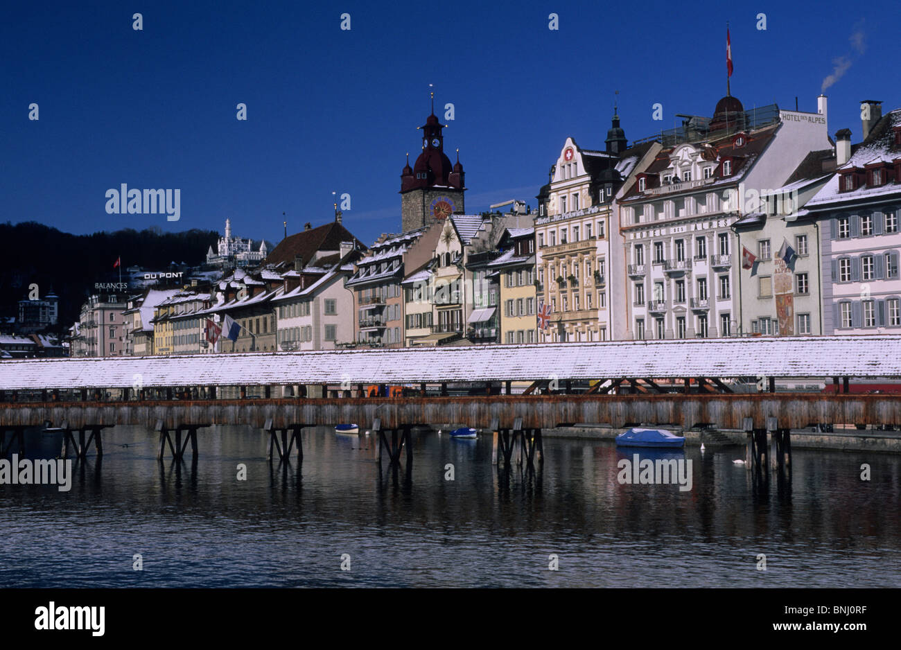 Europe Switzerland Canton of Lucerne Lucerne town City of Lucerne ...