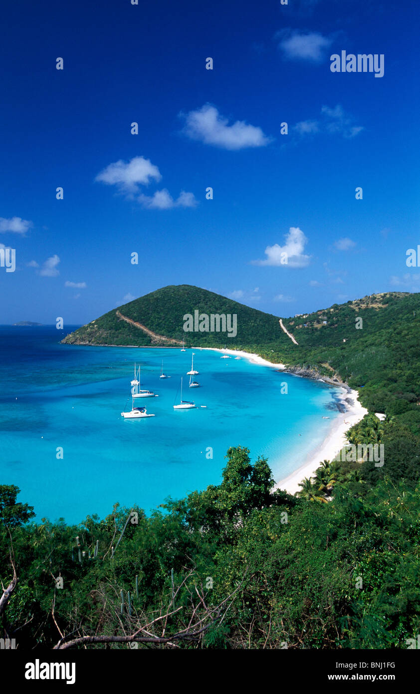 Caribbean sea ocean Virgin Islands British Virgin Islands BVI day ...